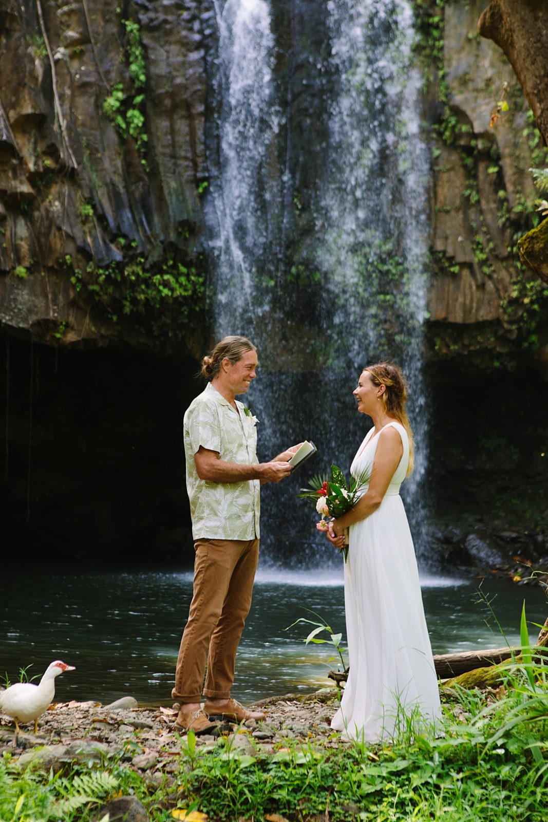 Remarkable Private Maui, Hawaii Waterfall Elopement & Intimate Ceremony ...