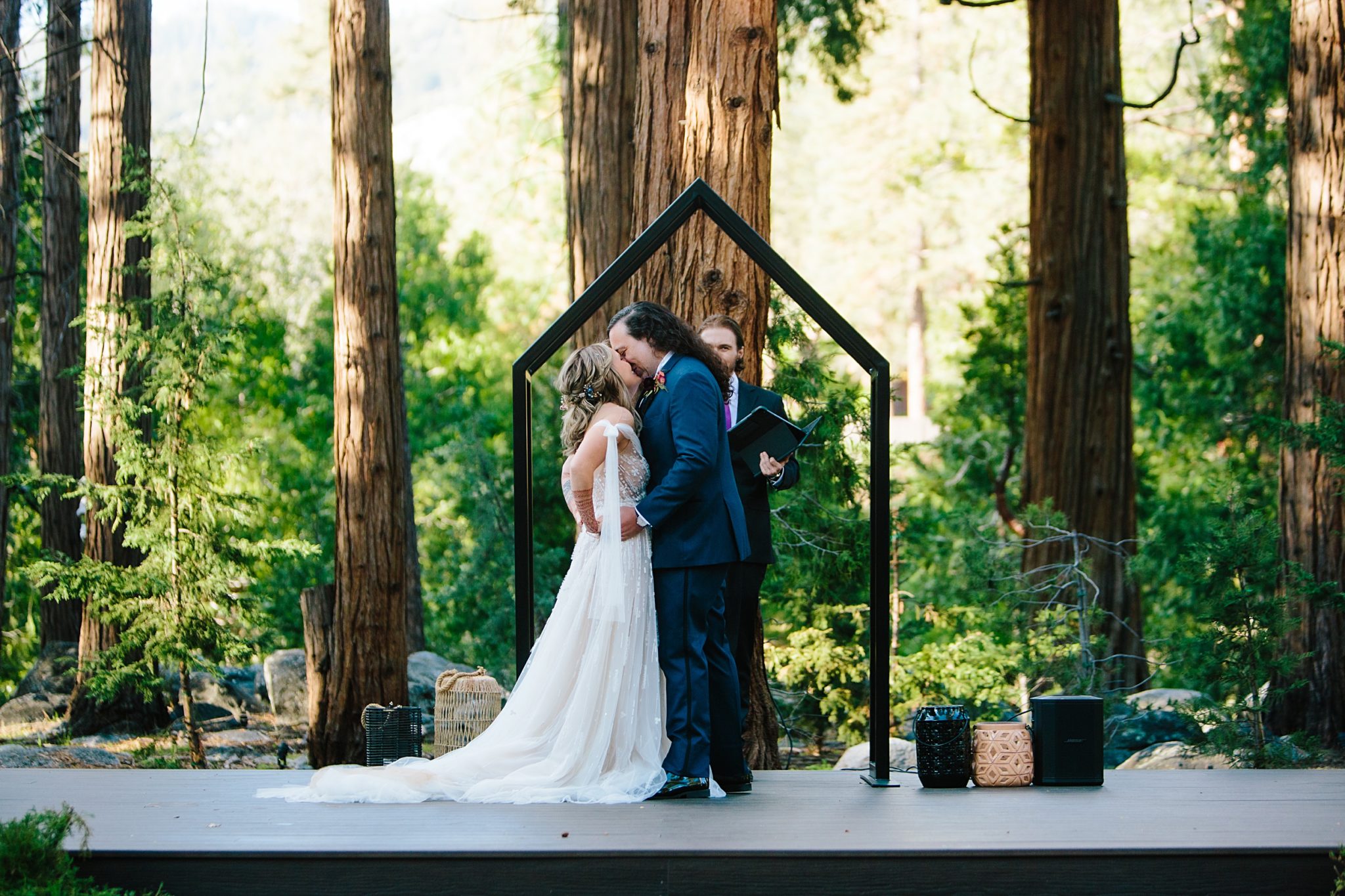 Romantic Idyllwild Forest Elopement with Family | Jenn Whalen