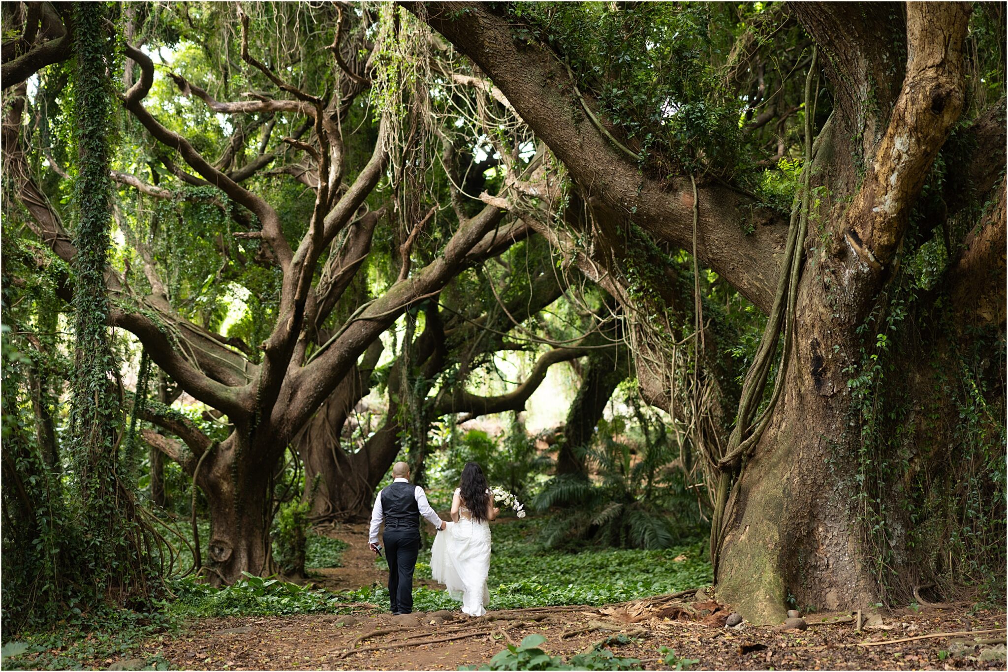 Enchanted Forest Maui Elopement // Helen & Jay | Jenn Whalen