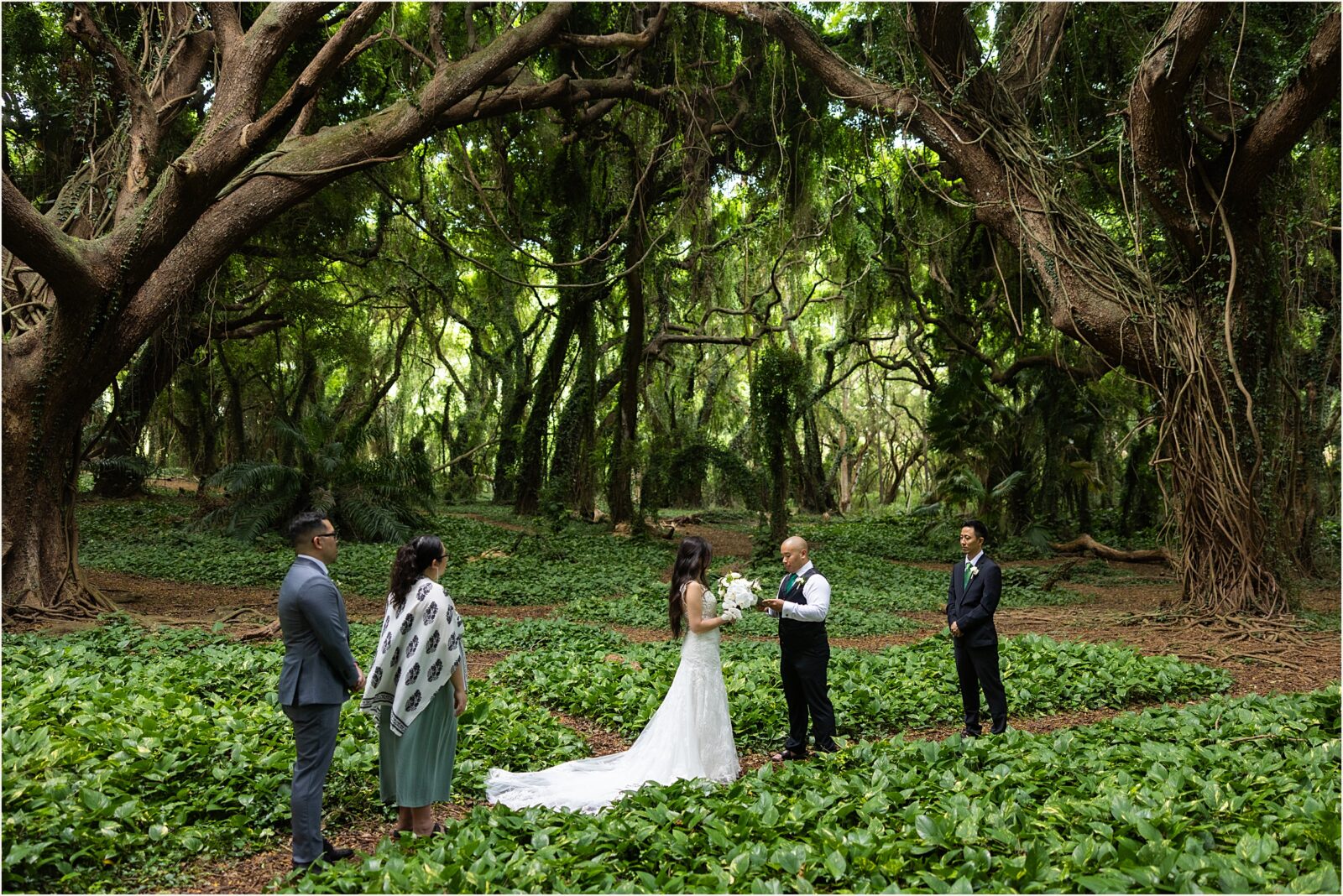 Enchanted Forest Maui Elopement // Helen & Jay | Jenn Whalen
