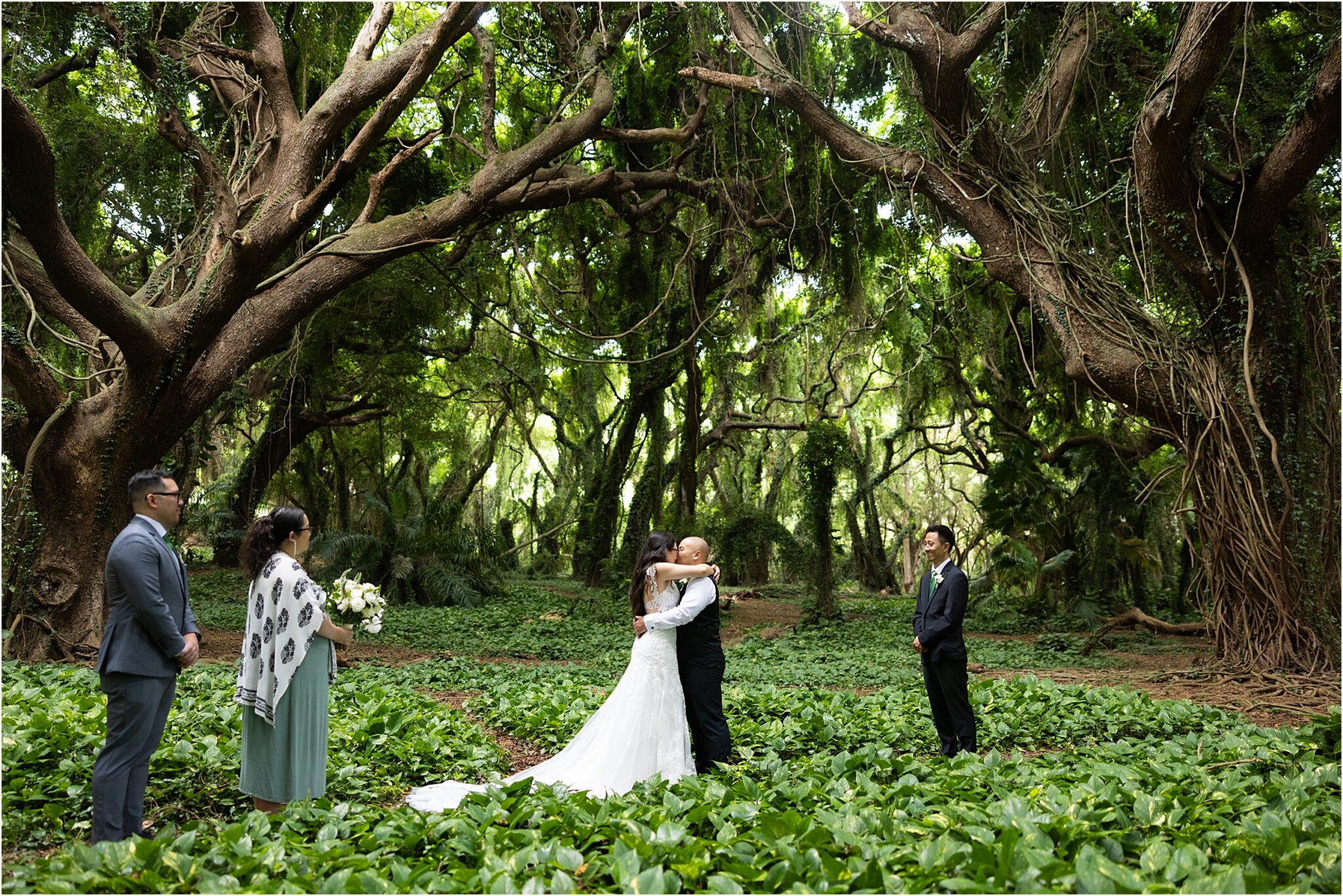 Enchanted Forest Maui Elopement // Helen & Jay | Jenn Whalen