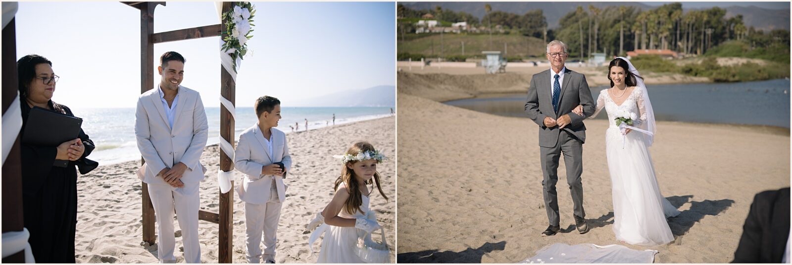 Unforgettable Malibu Beach Wedding During Sunset // Kristen & Camron ...