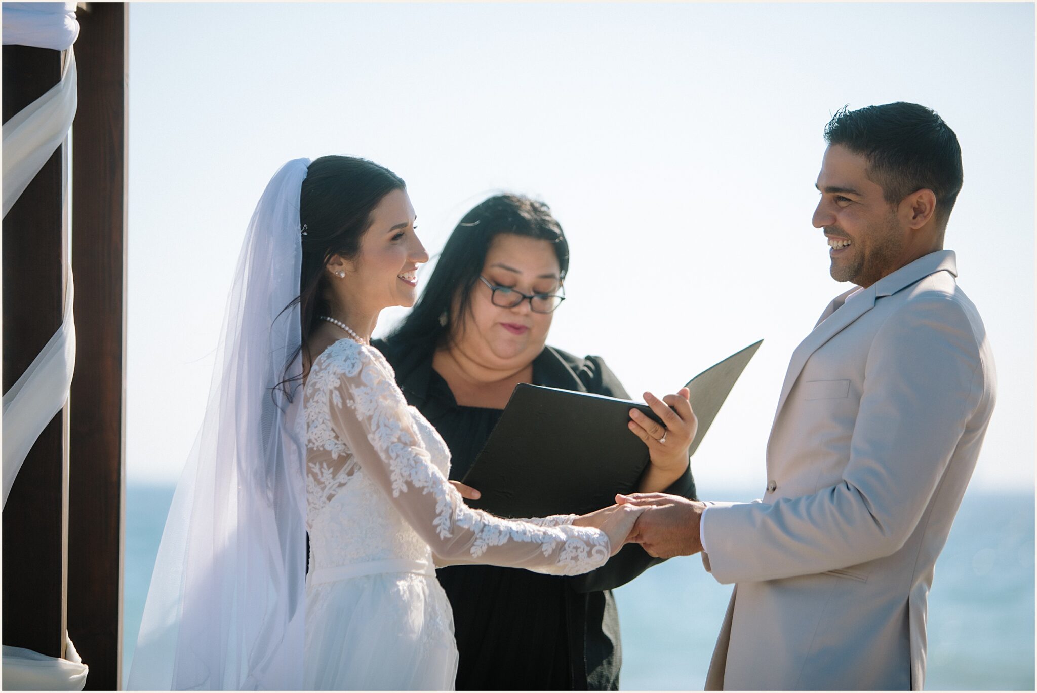Unforgettable Malibu Beach Wedding During Sunset // Kristen & Camron ...