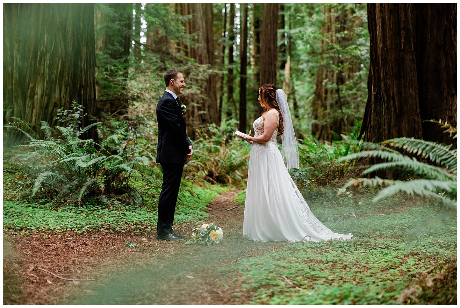 Redwoods Elopement in Jedediah Smith Redwoods State Park | Jenn Whalen
