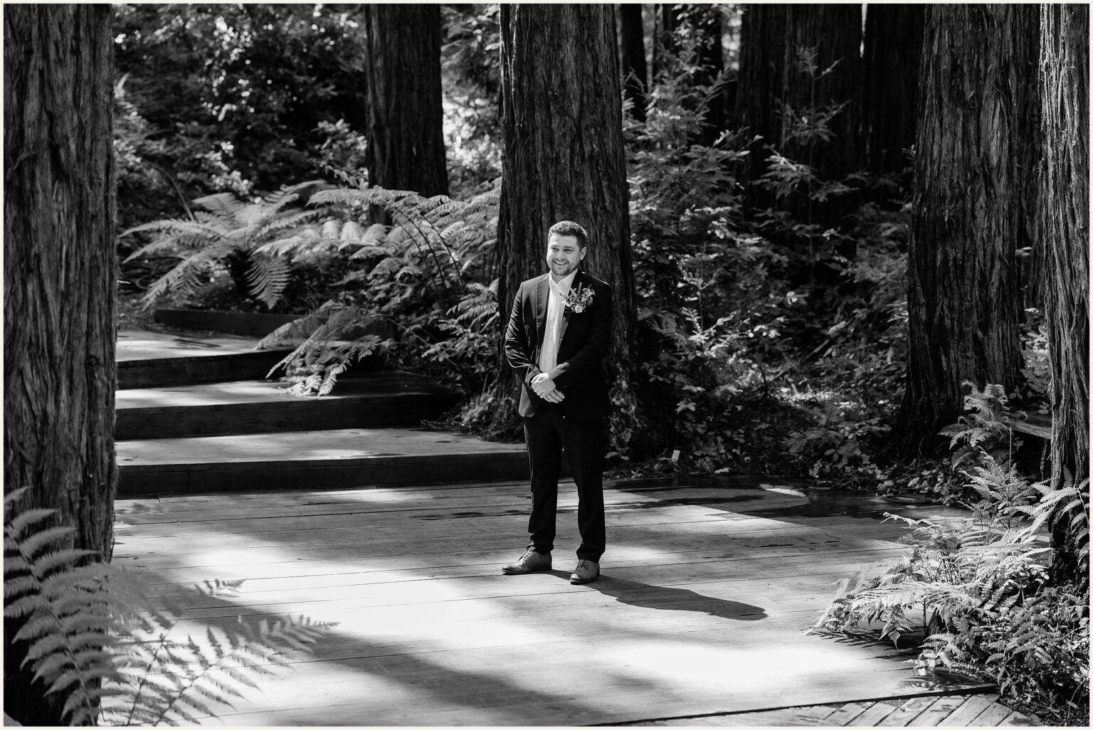 Redwood Wedding Elopement | Santa Cruz Elopement | Natalie and Brett ...