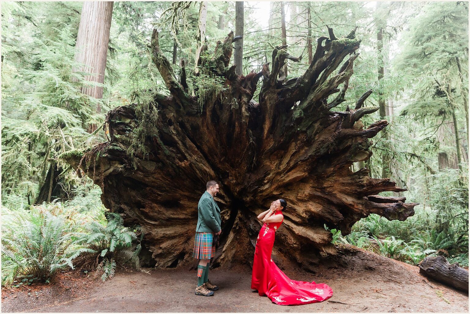 Redwood Elopement | Eloping With Friends | Jenn Whalen